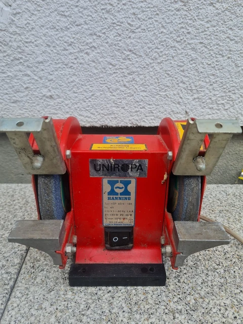 DOPPELSCHLEIFMASCHINE HANNING Schleifmaschine EUR 19,00 - PicClick DE
