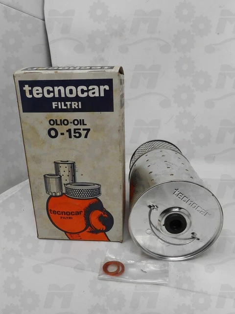 FILTRE À HUILE Moteur Tecnocar pour Mercedes 190 D Diesel Du 10/1982-8/ ...