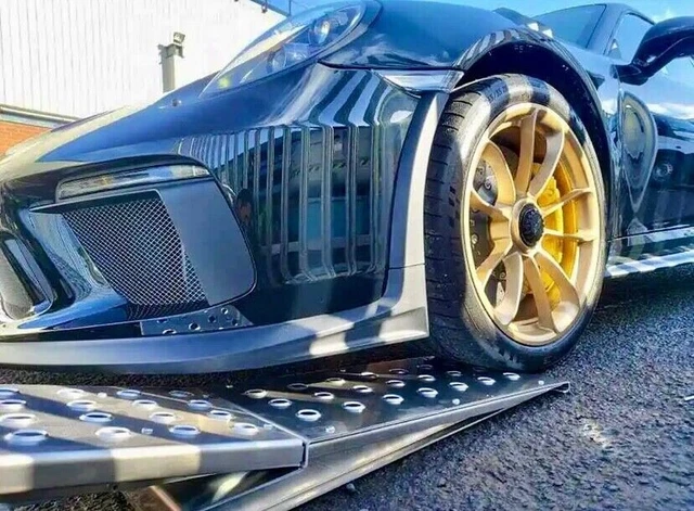 PAIR OF ALUMINIUM Recovery Loading Ramps, Car Transporter, Trailer ...