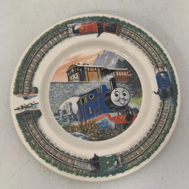 WEDGWOOD THOMAS THE Tank Engine & Friends Collectable Plate Pottery 17 ...