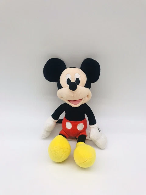 DISNEY JUNIOR MICKEY Mouse Clubhouse Small Stuffed Plush 10" Mickey ...