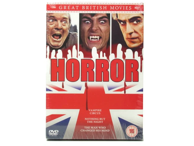 GREAT BRITISH HORROR Movies DVD Boxset Vampire Circus Nothing But the ...
