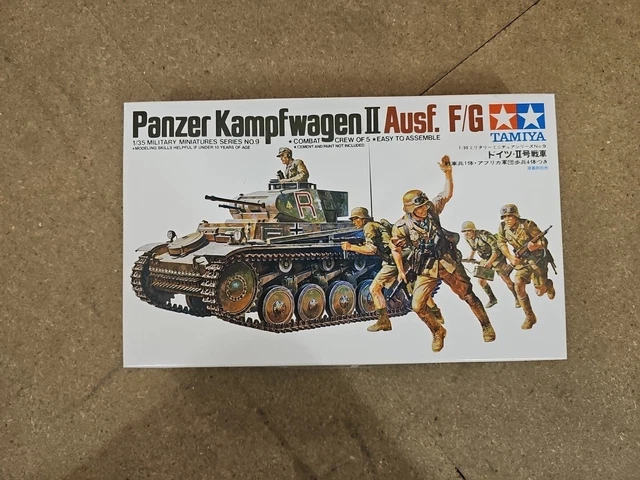 TAMIYA 1/35 GERMAN Panzerkampfwagen II 35009 Military Model Kit EUR 11 ...