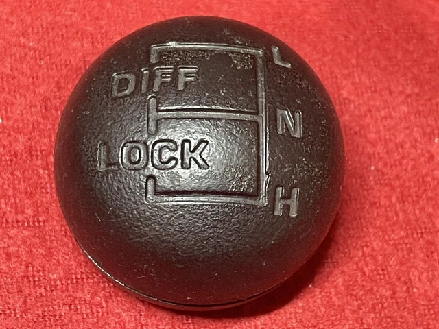 LAND ROVER DEFENDER OEM High Low Transfer Box Diff Lock Gear Lever Knob ...