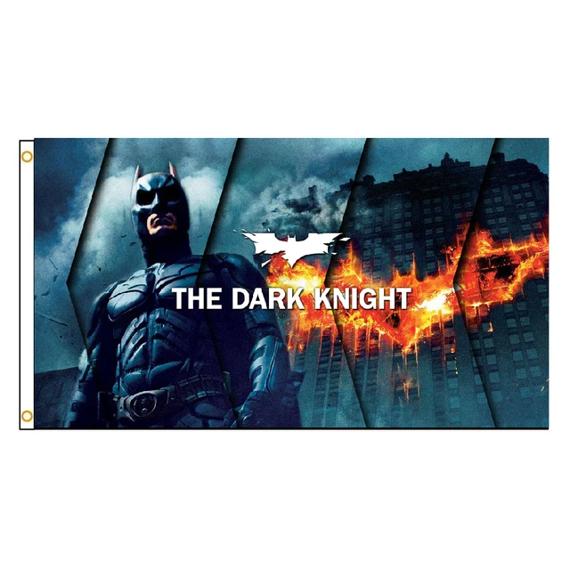 BATMAN DARK KNIGHT Flag Banner 3x5 feet 90 x 150 cm Large Flag £16.99 ...