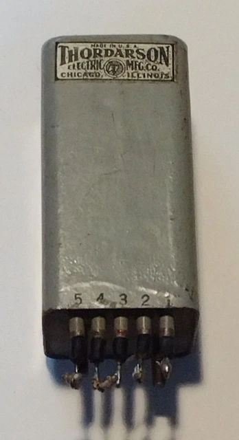VINTAGE THORDARSON TRANSFORMER D162492 $38.00 - PicClick