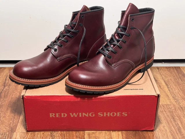 NEW RED WING 9011 Beckman Black Cherry Featherstone US10.5D *rare ...
