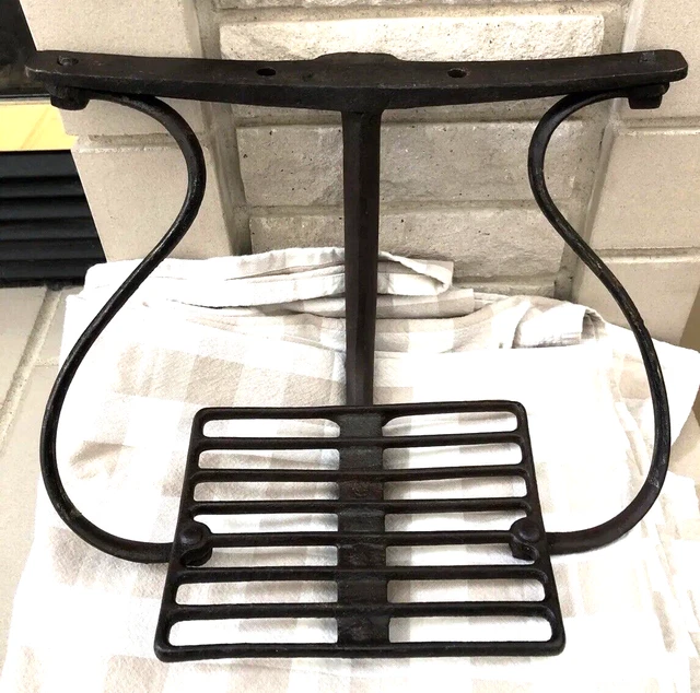 RARE 1800’S ANTIQUE Buggy Horse Drawn Cast Iron Carriage Wagon Foot ...