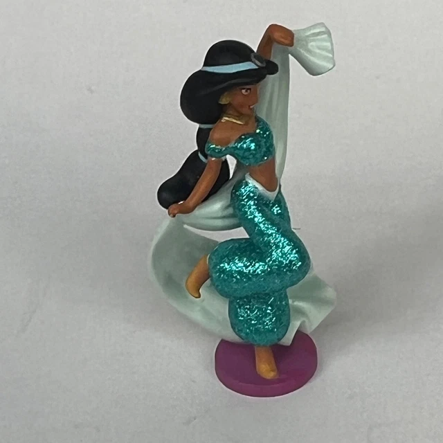 DISNEY’S &PRINCESS JASMINE& - Figure 4" Movie Aladdin Toy Glitter Dress ...