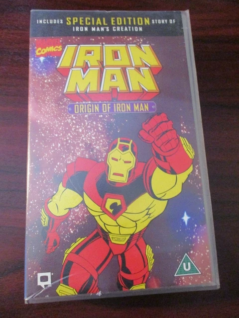 IRON MAN ORIGIN of Iron Man VHS Video Tape (NEW SEALED) £4.99 - PicClick UK