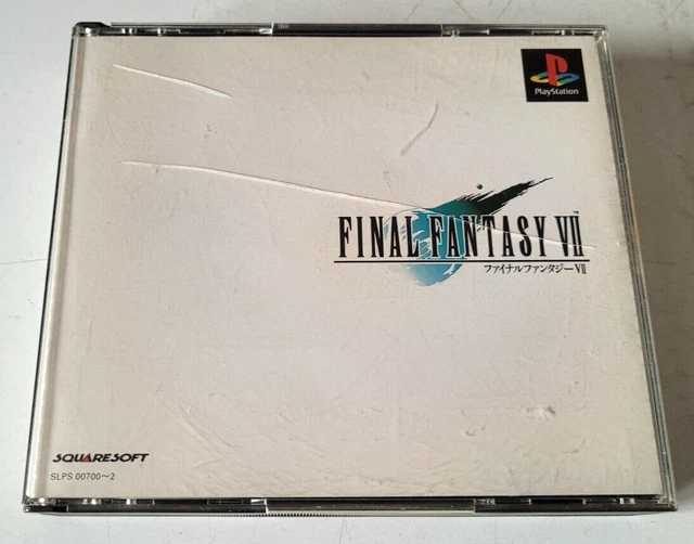 FINAL FANTASY VII - PlayStation 1 PS1 - NTSC-J JAPAN - CD TBE EUR 9,90 ...