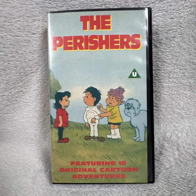 THE PERISHERS VHS Video 10 Cartoon Adventures Animated Kids TV ...