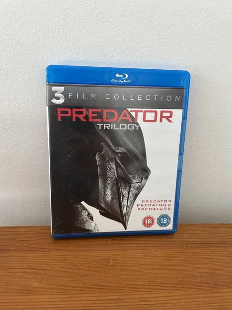 PREDATOR TRILOGY - Blu Ray Complete Collection Arnold Schwarzenneger 1 ...