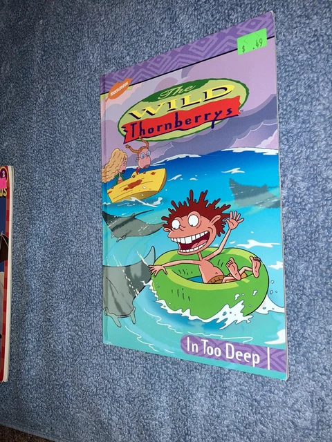 THE WILD THORNBERRY'S "In Too Deep" Nickelodeon Book Viacom 2001 ...