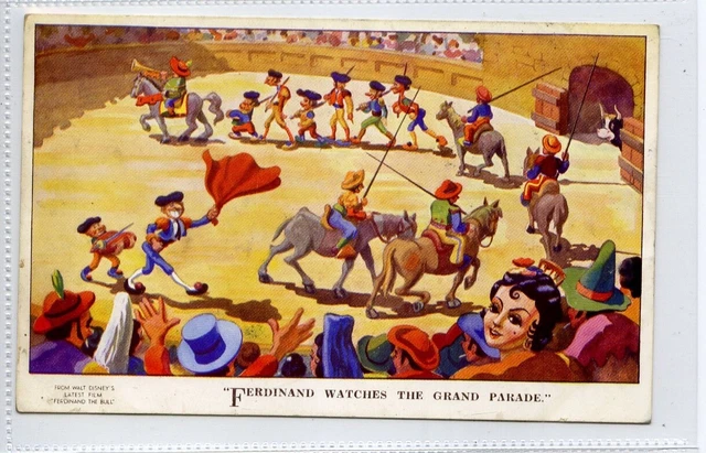 (GC7338) WALT DISNEY - Mickey Mouse Ltd 4681, Ferdinand the Bull Comic ...