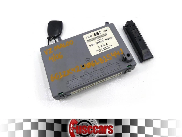 HOLDEN COMMODORE VY VZ BCM 587 LUX Body Control Module + HSV Keyfob ...