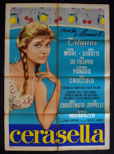MANIFESTO CERASELLA ALESSANDRA panaro terence hill mori de filippo A231 ...