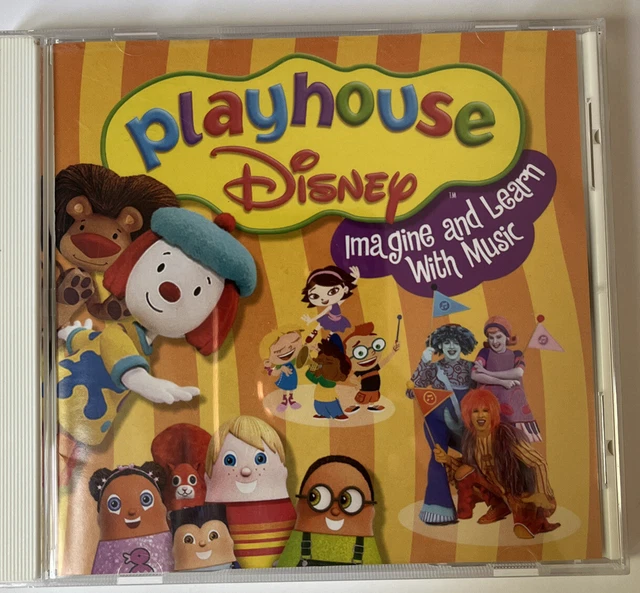 PLAYHOUSE GREATEST - Playhouse Disney: Imagine & Learn With Music - CD ...