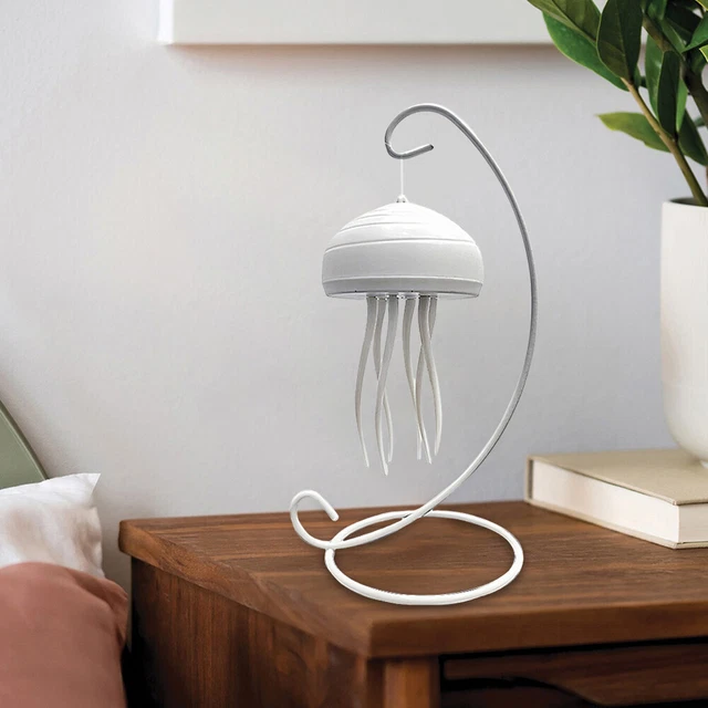 JELLYFISH NIGHT LIGHT Dynamic Rotation Table Lamp Voice Control for ...
