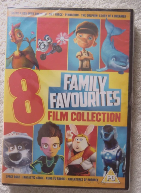 78939 DVD - 8 Family Favourites Film Collection [NEW / SEALED] 2017 ...