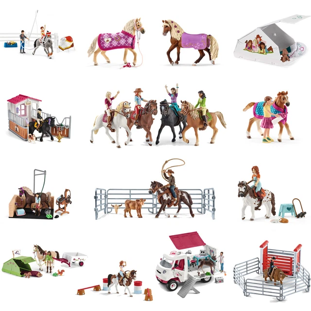SCHLEICH® HORSE CLUB Pferde Sets Sofias Beauties bewegliche Figuren ... SCHLEICH® HORSE CLUB Pferde Sets Sofias Beauties bewegliche Figuren ...