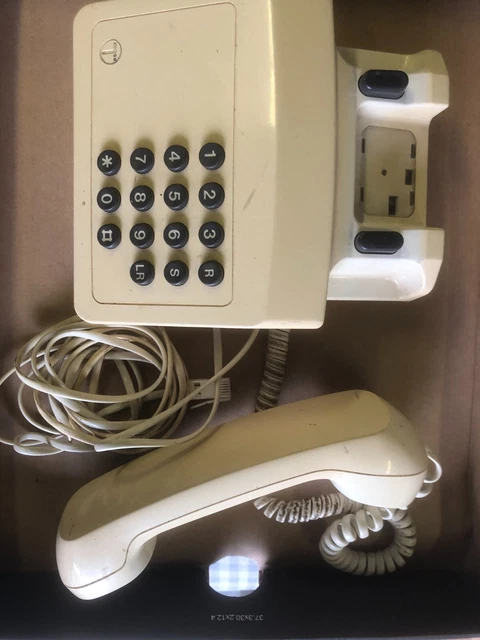 TELEPHONE, CREAM, WITH standard BT cable £5.92 - PicClick UK