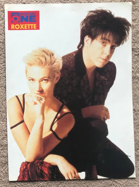 ROXETTE - 1991 Full page UK magazine poster £3.95 - PicClick UK