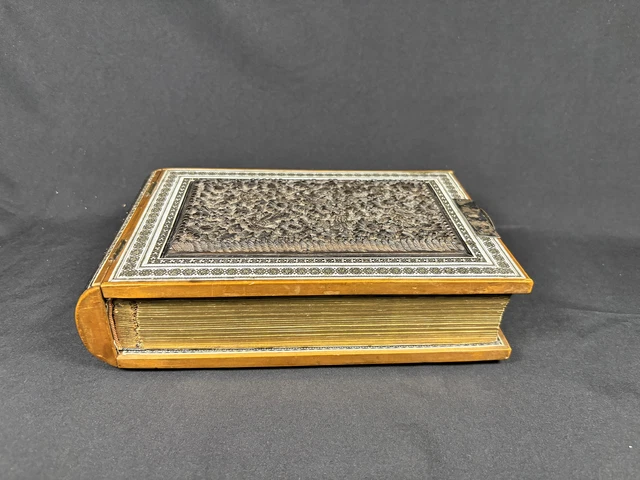 COFFRET ANCIEN DE luxe, faux livre. Secret box - Parkins & Gotto ...