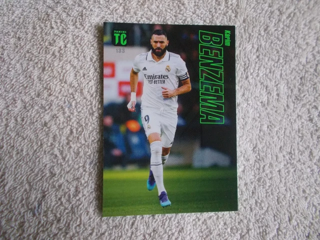 PANINI: TOP CLASS 2023 Calcio ""Karim Benzema"" #133 Real Madrid ...