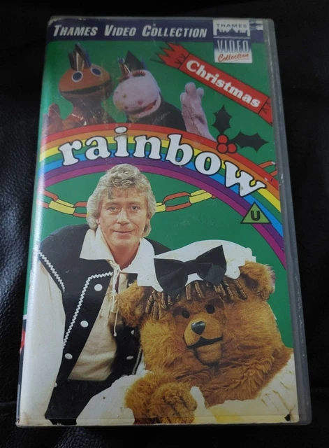 VINTAGE & ORIGINAL 1987 Rare RAINBOW CHRISTMAS Kids Tv VHS Video Tape £ ...