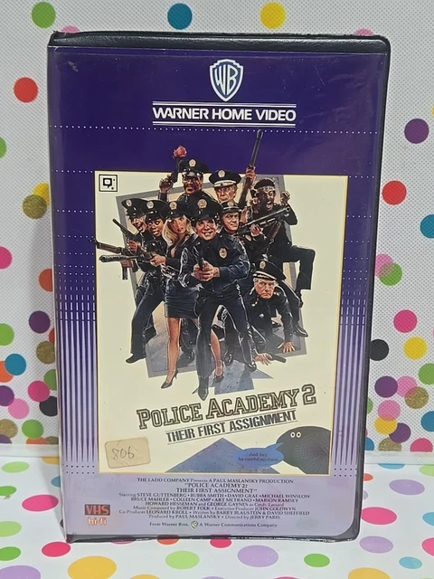VHS MOVIE POLICE Academy 2 First Assignment 1985 Warner Home Video Clamshell £7.11 - PicClick UK