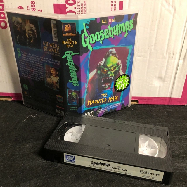 GOOSEBUMPS RARE VHS video "The HAUNTED MASK" 1997 EUR 18,65 - PicClick FR