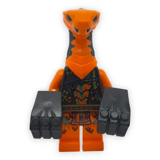 LEGO NINJAGO PYRO Whipper Skitta Bespielt Mini Figur Schlange Pythor ...