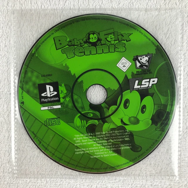 BABY FELIX TENNIS - Sony PlayStation 1 - PAL - Disc Only £4.00 ...