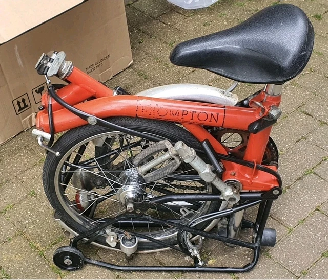 BROMPTON MK 1 Vintage Collectable Folding Bike International 🌐 Shipping ...