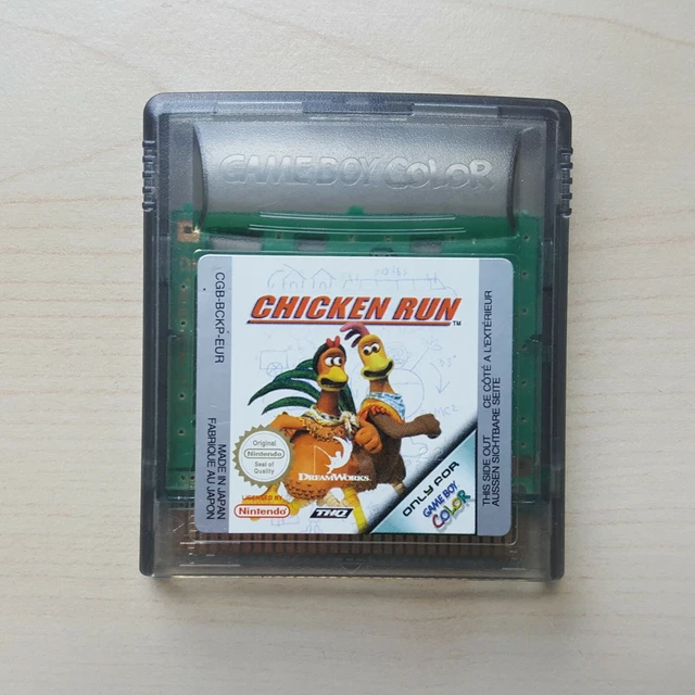 CHICKEN RUN SPIEL Modul Nintendo GameBoy Color GBC EUR 7,95 - PicClick DE