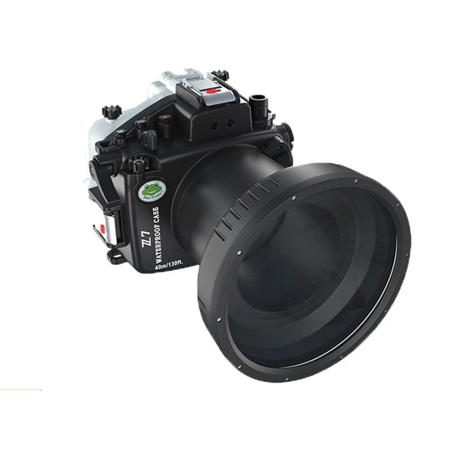 FUNDA IMPERMEABLE PARA cámara submarina SeaFrogs 40M/130ft para Nikon Z7 Z6 EUR 820,60 - PicClick ES