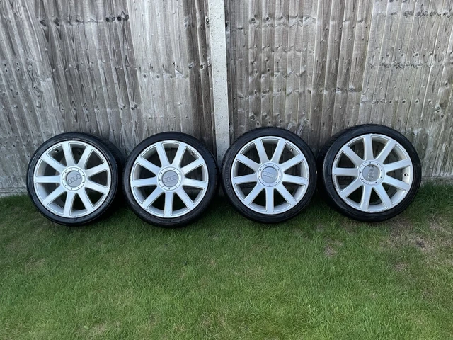 AUDI TT MK1 8n 18” Alloy Wheels 9 Spoke £291.88 - PicClick UK