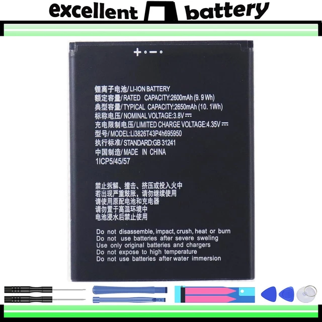 BATTERY FOR TELSTRA Essential Smart 3 ZTE Blade A3 2020 ...