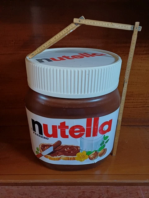 POUF BARATTOLONE GIGANTE Pubblicitario Nutella Nutellone Contenitore 50 ...