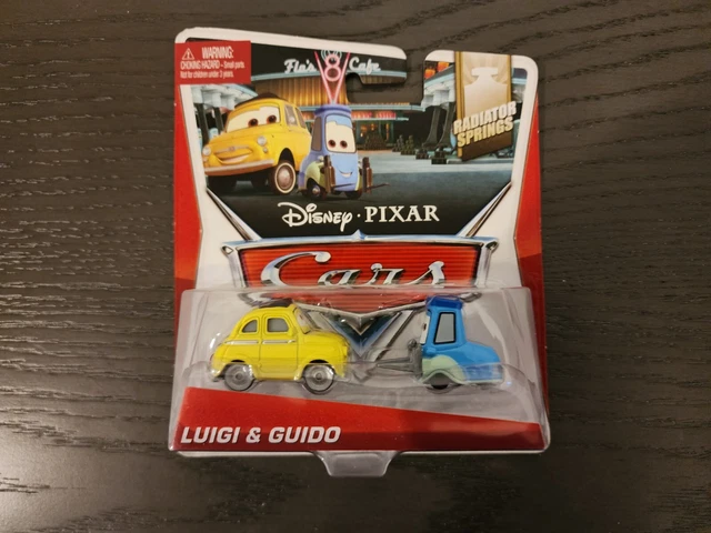 DISNEY PIXAR CARS Diecast 7 Guido Luigi Topolino's Band Movie Moments ...