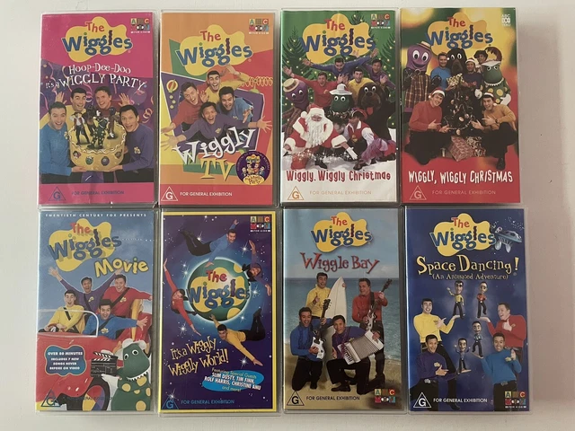 THE WIGGLES VHS Bundle 8x Wiggly Christmas, Party, Movie, Bay $69.90 ...