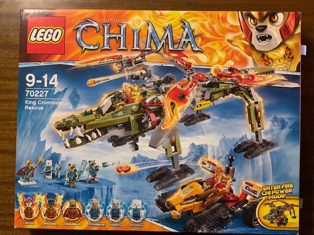 LEGO CHIMA 70227 COMPLETE SET BOX AND NOTICE, The Rescue of King ...