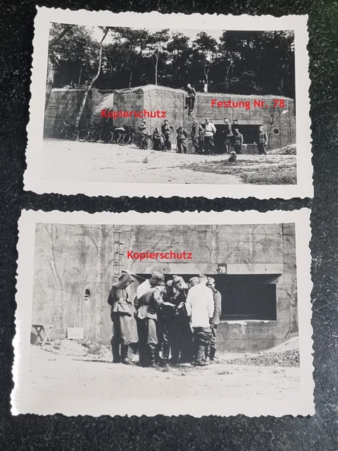 2X ORIG FOTOS Sudetenland 1938 Tschechische Festung Bunker Tschechoslowakei 2.WK EUR 9,99 ...
