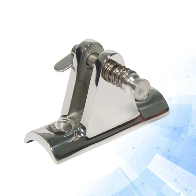 MARINE HATCH HINGE Spring Loaded Locking Pin Metal Yacht Parts £7.78 ...