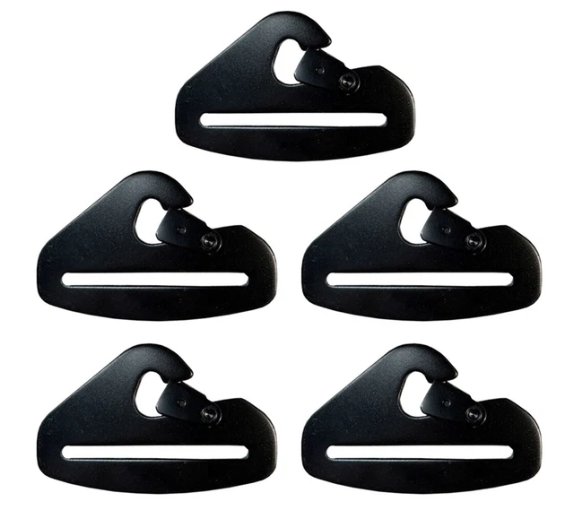 5 POINT HARNAIS Pression Clips 3” Paquet De 5 – str Orci Spedeworth ...