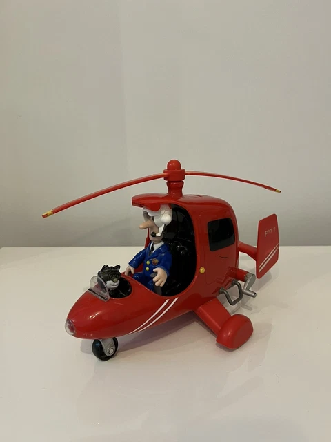 POSTMAN PAT LARGE Musical Pat 3 Helicopter Jessie Light up Spinning ...