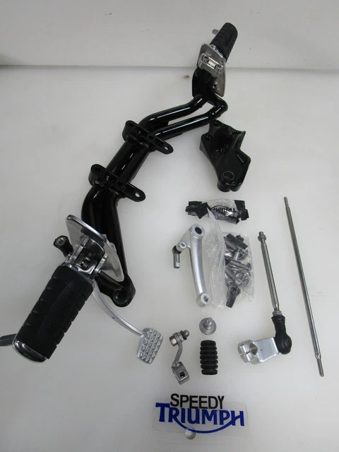 TRIUMPH BONNEVILLE BOBBER Speedmaster Front Forward Foot Controls Kit ...