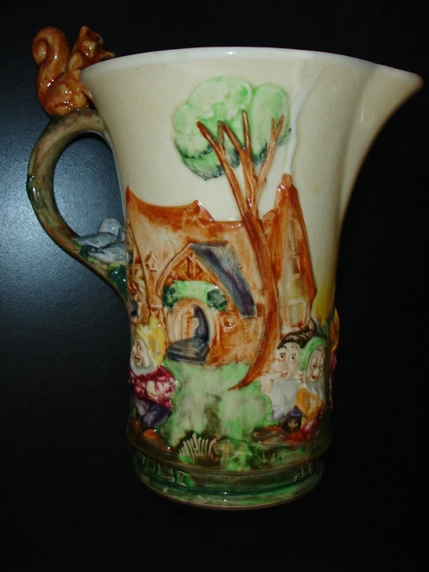 WADE WADEHEATH 1930'S Disney Snow White Water Pitcher £150.53 - PicClick UK