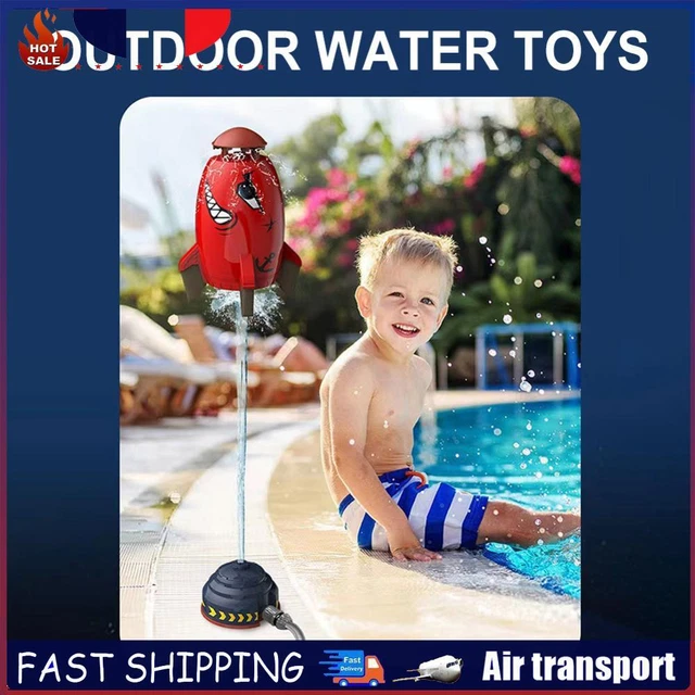 # ROCKET LAUNCHER Plastic Space Rocket Jet Sprinkler for Child Kids ...